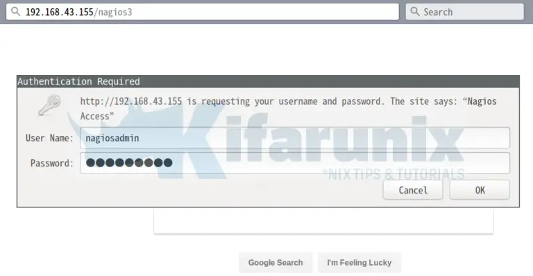 Install and Configure Nagios Core from Repos on Ubuntu 18.04 - kifarunix.com