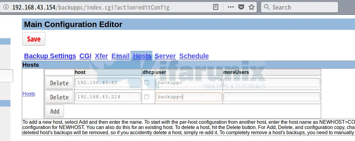 Install And Configure Backuppc As A Backup Server On Ubuntu 1804