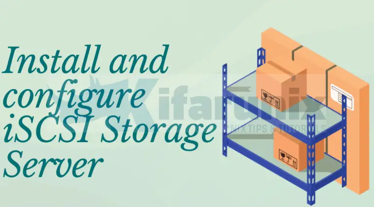 Install And Configure Iscsi Storage Server On Ubuntu 2404