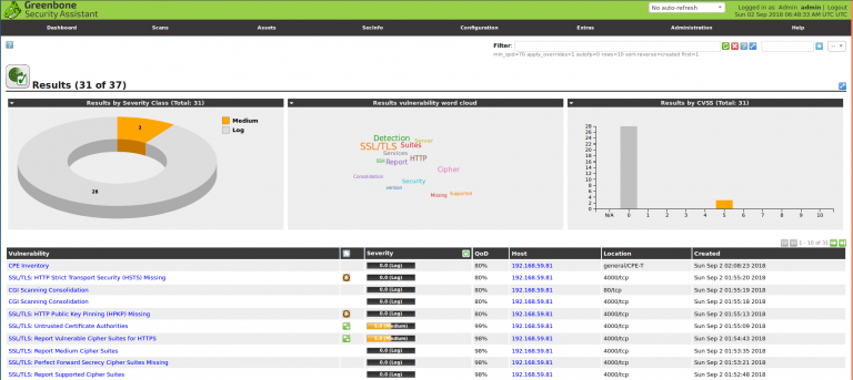 How to Add and Scan a Target for Vulnerabilities on OpenVAS Scanner ...