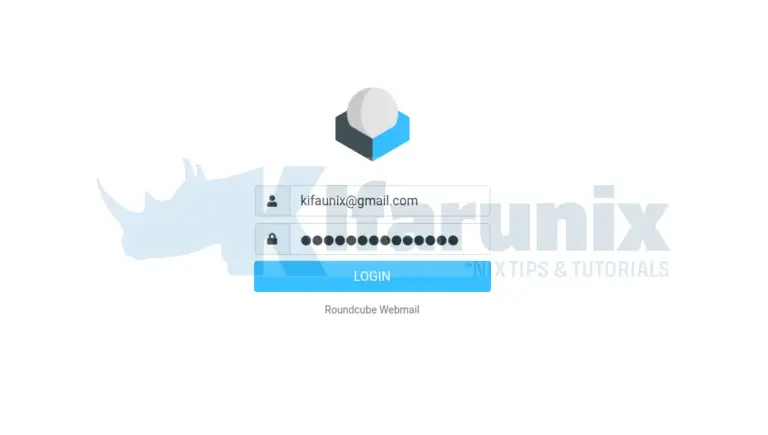 Install and Setup Roundcube Webmail on Debian 12/11/10 - kifarunix.com