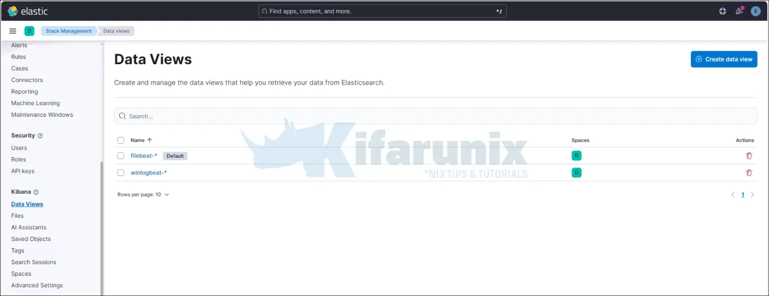 Send Windows logs to Elastic Stack using Winlogbeat and Sysmon - kifarunix.com