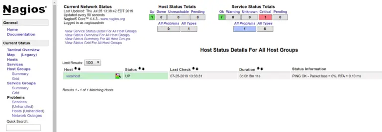 Install Nagios Core on Debian 10 Buster - kifarunix.com
