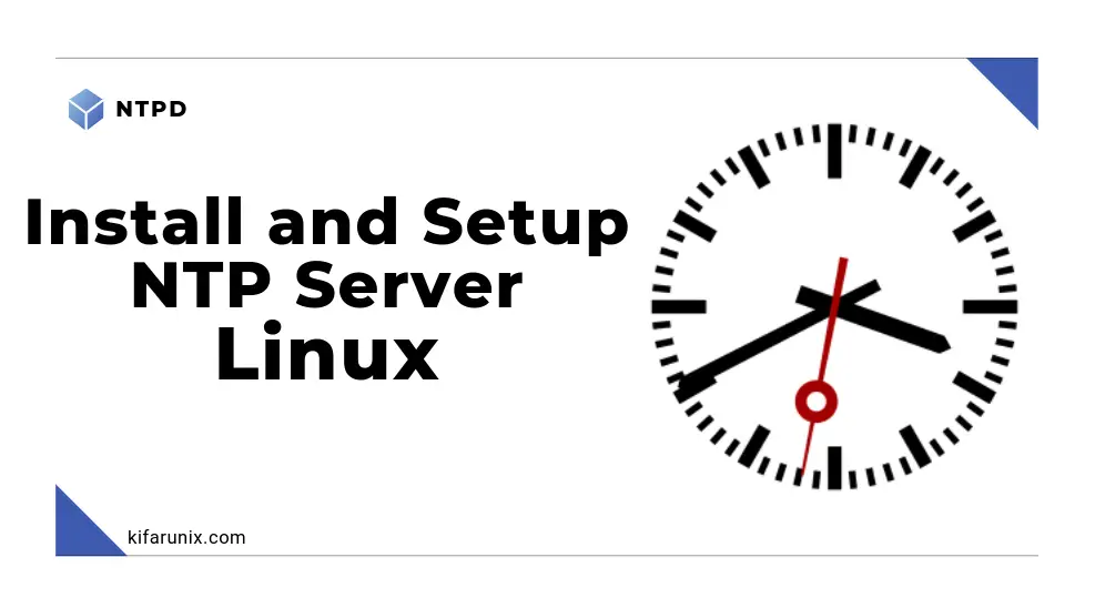 Quickly Setup NTP Server Using NTPd On Ubuntu 20 04 18 04 Kifarunix