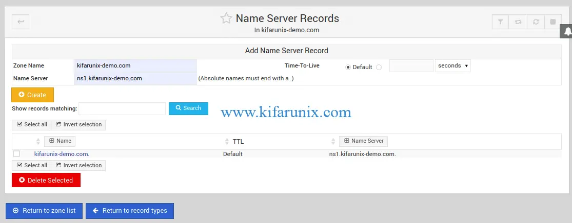 Setup Bind Dns Using Webmin On Debian 10