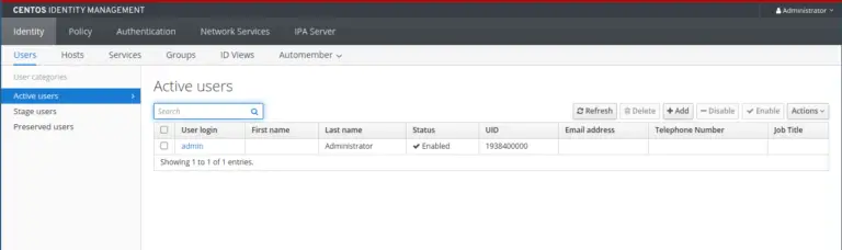Install and Setup FreeIPA Server on CentOS 8 - kifarunix.com
