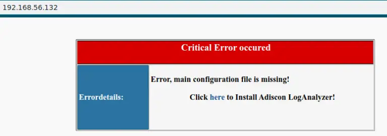 Install and Setup Adiscon LogAnalyzer on CentOS 8 - kifarunix.com