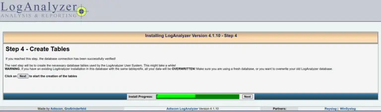 Install and Setup Adiscon LogAnalyzer on CentOS 8 - kifarunix.com