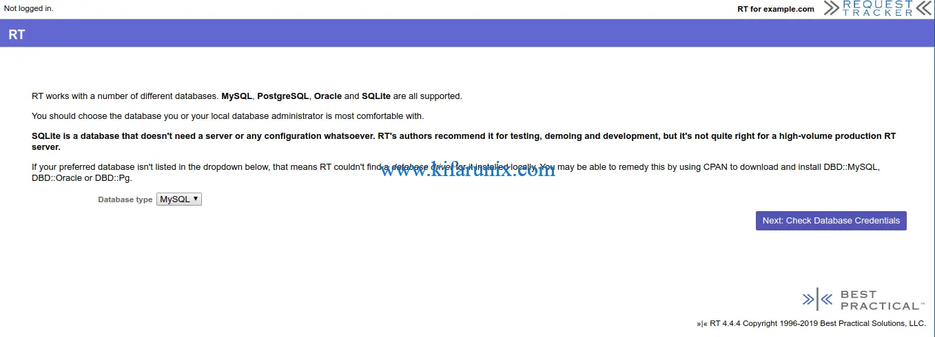 Install Request Tracker Rt With Mariadb On Centos 8