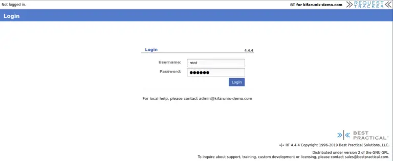 Install Request Tracker (RT) with MariaDB on CentOS 8 - kifarunix.com