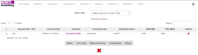 Install OCS Inventory Agent on MacOSX - kifarunix.com
