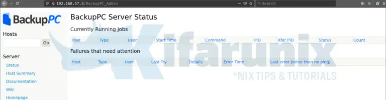 Install and Setup BackupPC Server on Ubuntu 20.04 - kifarunix.com