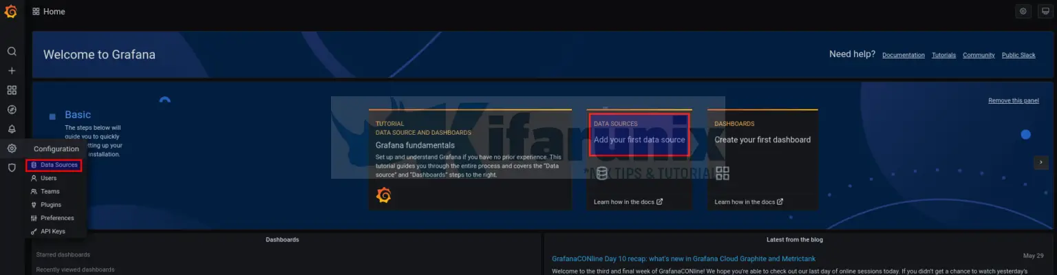 Install and Setup TIG Stack on Ubuntu 20.04 - kifarunix.com