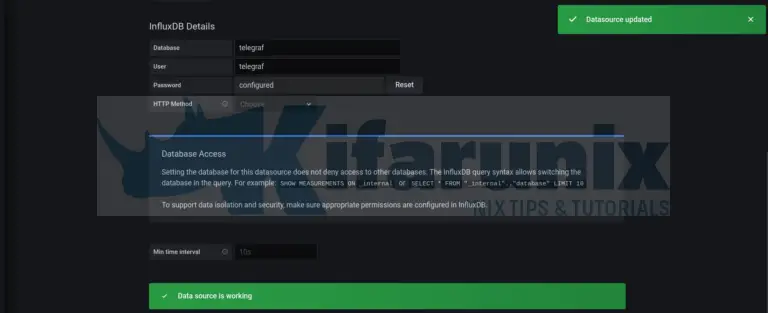 Install and Setup TIG Stack on Ubuntu 20.04 - kifarunix.com
