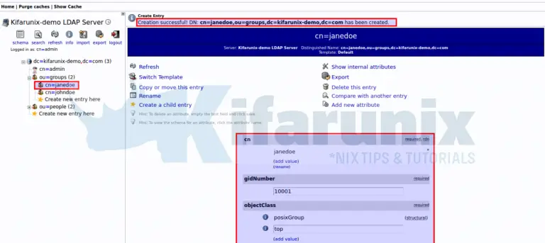 Install and Setup phpLDAPadmin on Ubuntu 20.04 - kifarunix.com