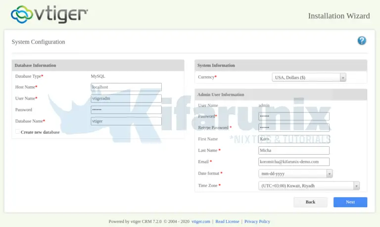 Install and Setup Vtiger CRM on Ubuntu 20.04 - kifarunix.com
