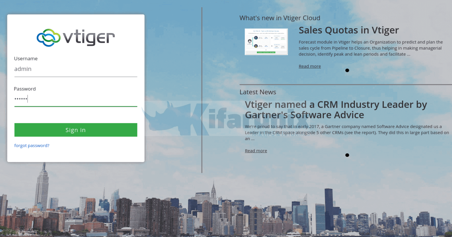 Install and Setup Vtiger CRM on Debian 10 - kifarunix.com