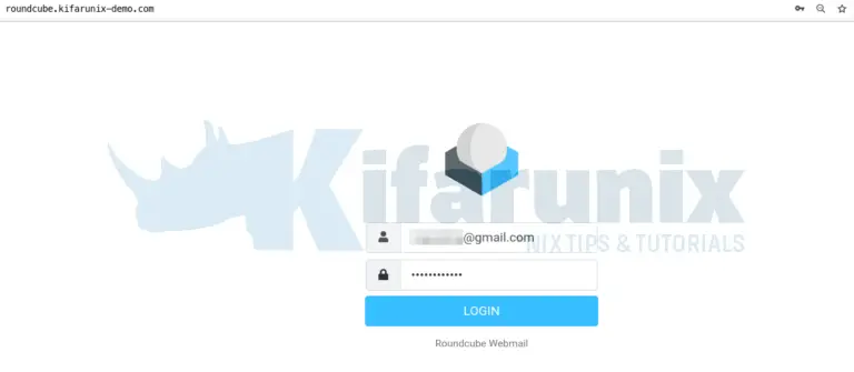 Install Roundcube Webmail on Ubuntu 22.04 - kifarunix.com