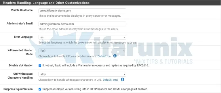 Install and Setup Squid Proxy on pfSense - kifarunix.com