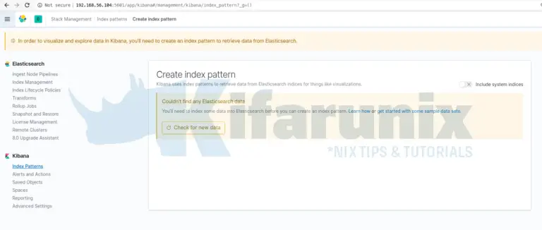 Deploy a Single Node ELK Stack Cluster on Docker Containers - kifarunix.com