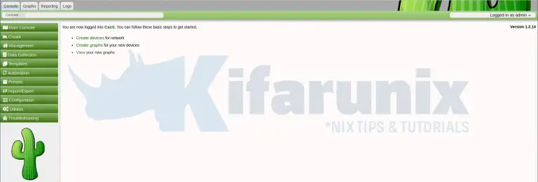 Easily Install and Setup Cacti on Ubuntu 20.04 - kifarunix.com
