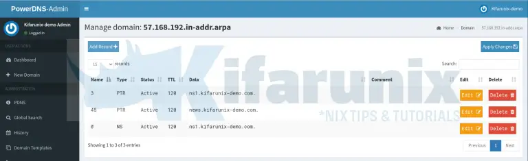 Easily Install and Setup PowerDNS Admin on Ubuntu 20.04 - kifarunix.com