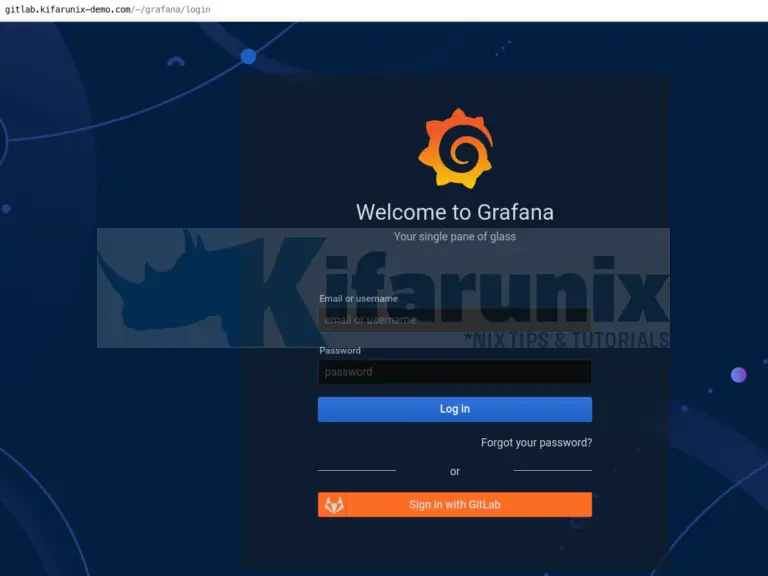 Monitoring Gitlab Metrics with Prometheus and Grafana - kifarunix.com