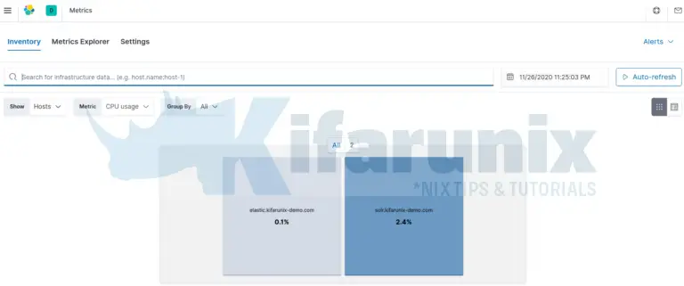 Monitor Linux System Metrics with ELK Stack - kifarunix.com