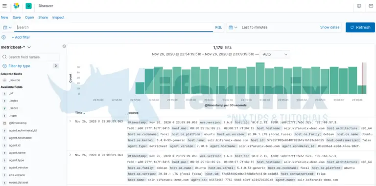 Monitor Linux System Metrics with ELK Stack - kifarunix.com