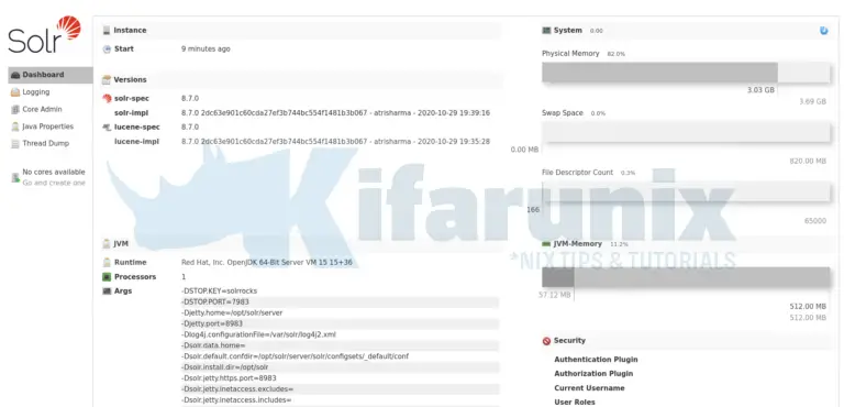 Install latest Apache Solr on CentOS 8 - kifarunix.com