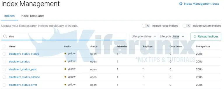 Configure ELK Stack Alerting with ElastAlert - kifarunix.com