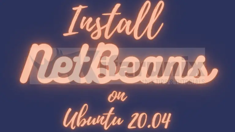 Install NetBeans IDE on Ubuntu 20.04 - kifarunix.com