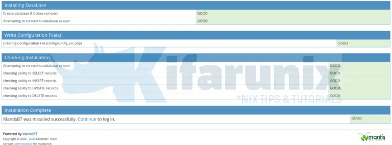 Install Mantis Bug Tracker On Ubuntu 2004