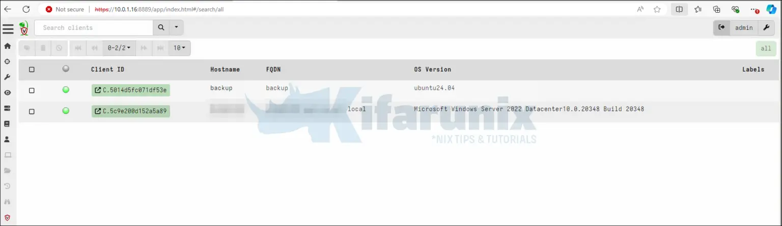 Install Velociraptor Client on Linux and Windows Systems - kifarunix.com