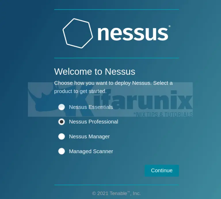 Install and Setup Nessus Scanner on Ubuntu 20.04 - kifarunix.com