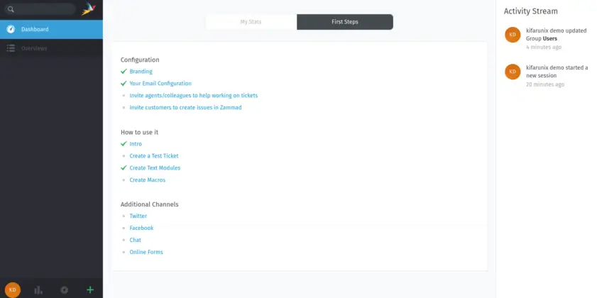 Install Zammad Ticketing System on Debian 11 - kifarunix.com
