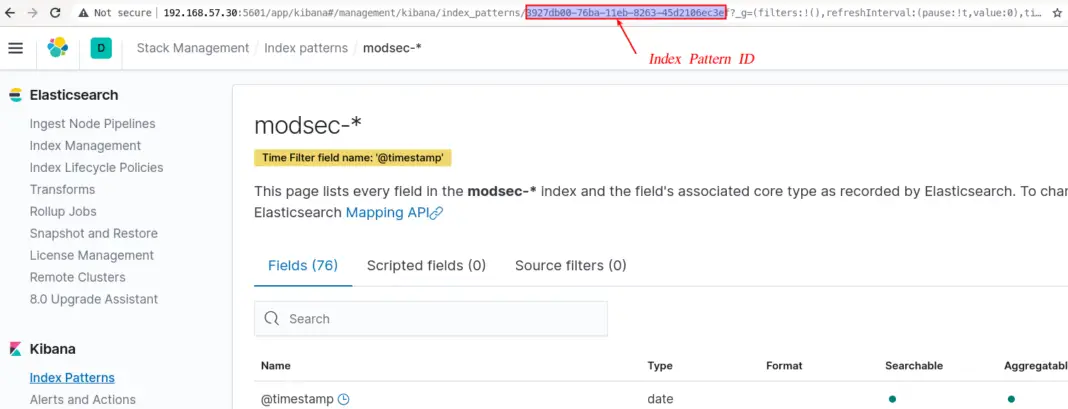 Update/Change Kibana Visualization Index Pattern - kifarunix.com