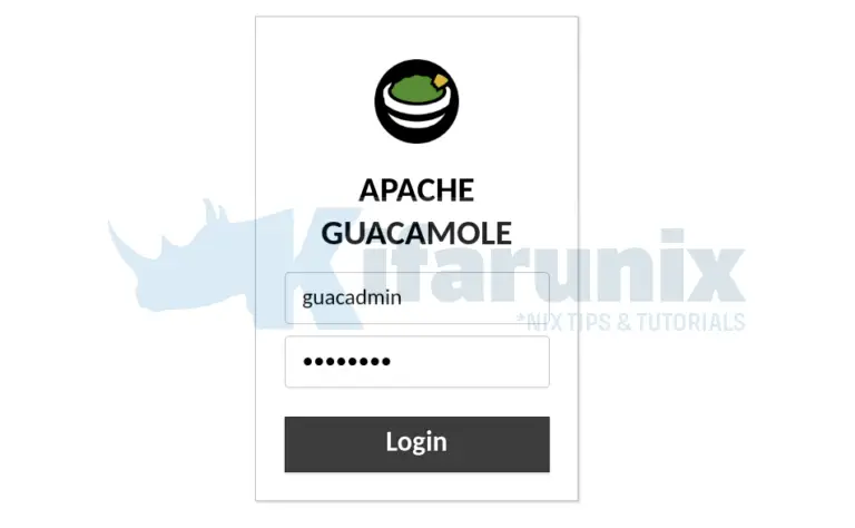 Install Apache Guacamole on Debian 10 - kifarunix.com