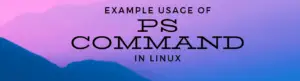 Example Usage of ps Command in Linux - kifarunix.com