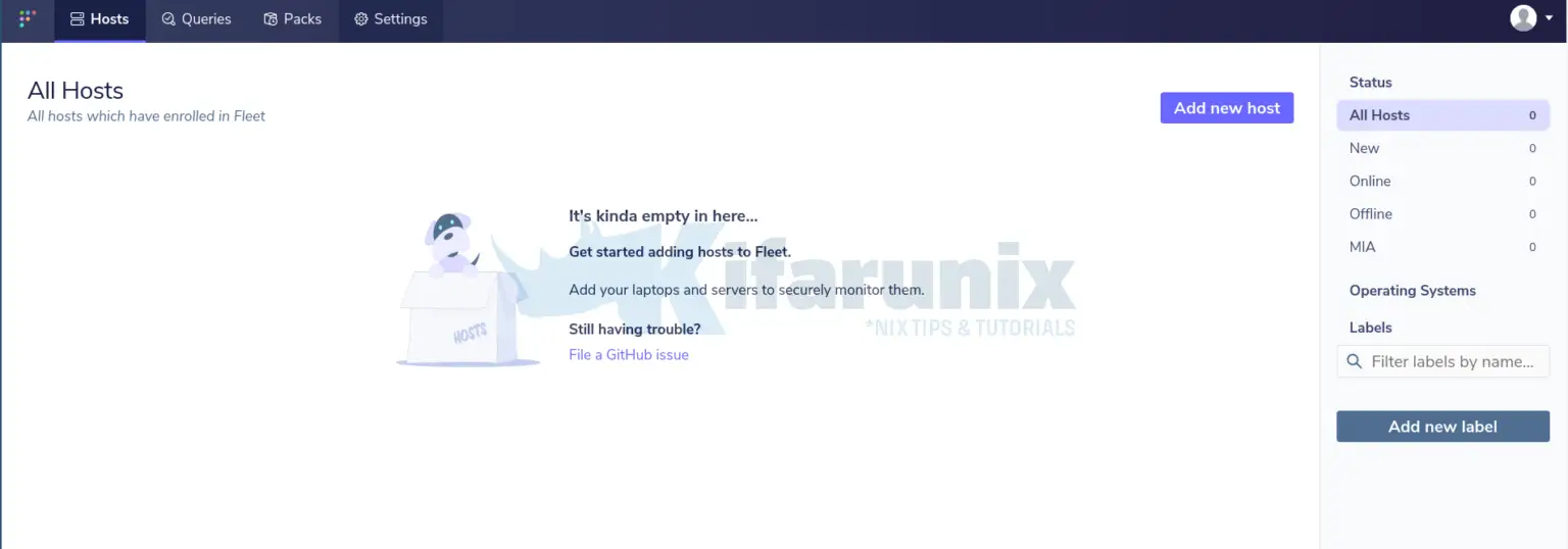 Install Fleet Osquery Manager on Ubuntu 20.04 - kifarunix.com