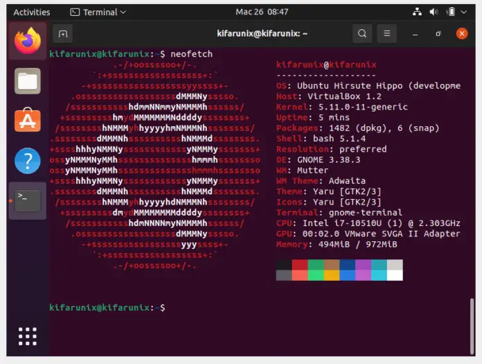 Install Ubuntu 21.04 Desktop on VirtualBox - kifarunix.com
