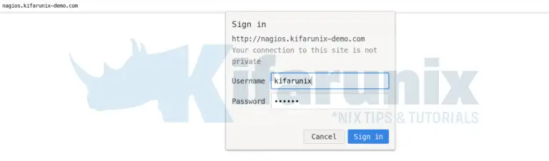 Install Nagios Core on FreeBSD 13 - kifarunix.com