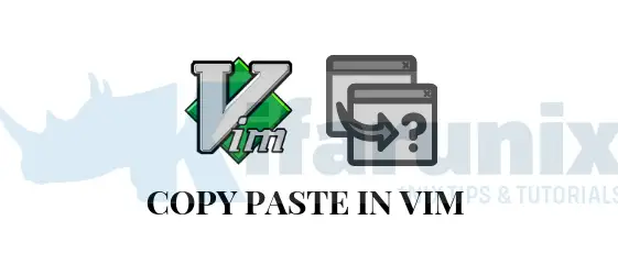How To Copy Paste Lines In Vim Kifarunix