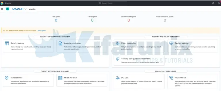 Integrate Wazuh Manager with ELK Stack - kifarunix.com