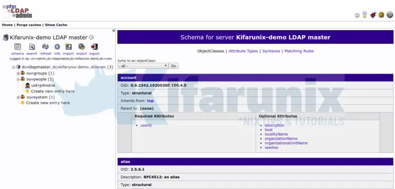 Install phpLDAPadmin on Rocky Linux 8 - kifarunix.com