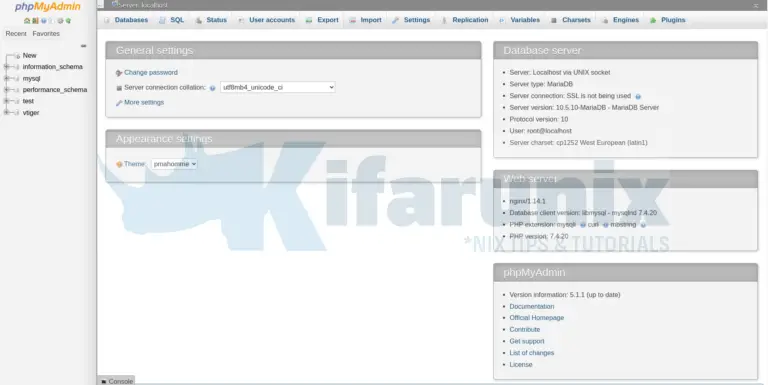 Install phpMyAdmin on Rocky Linux 8 - kifarunix.com