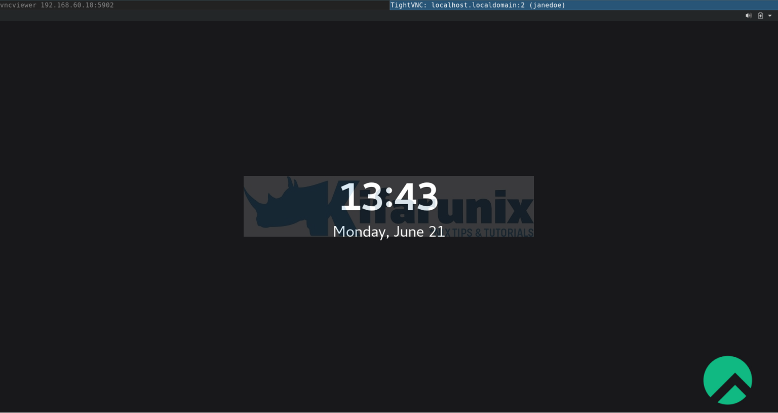 Install VNC Server on Rocky Linux 8 - kifarunix.com