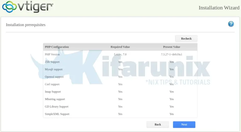 Install and Setup Vtiger CRM on Debian 10 - kifarunix.com
