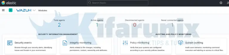 Install Wazuh Agent on Rocky Linux 8 - kifarunix.com
