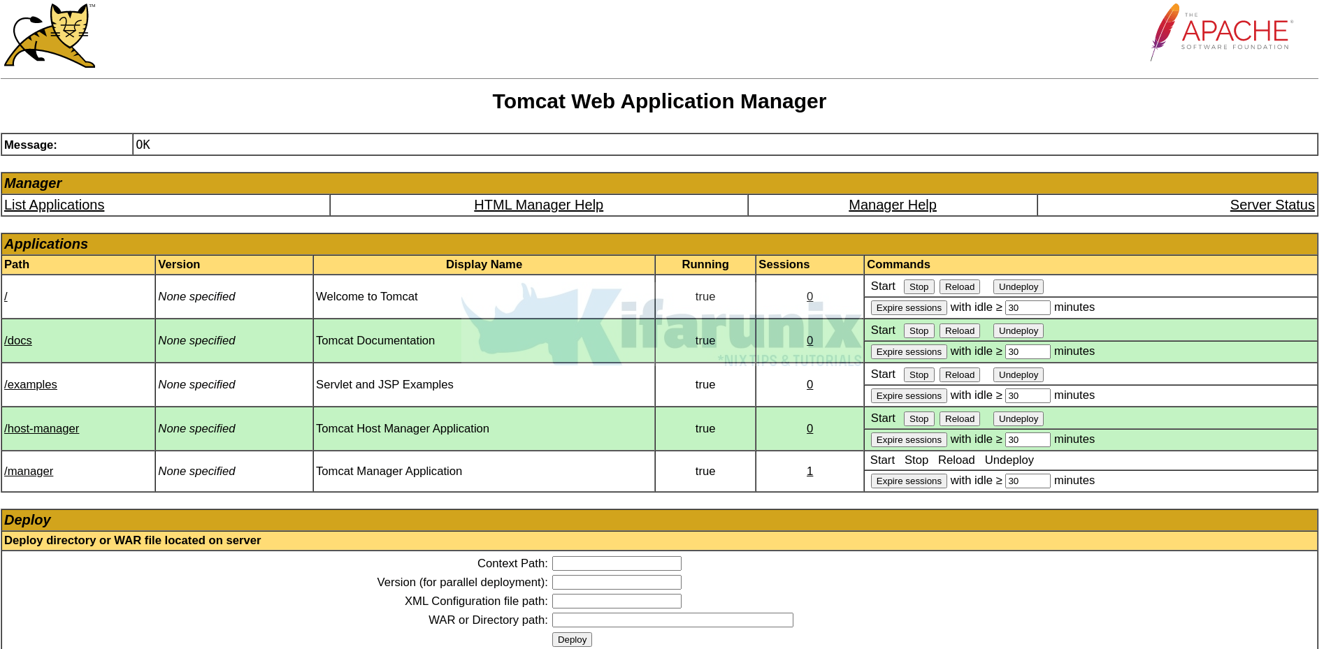 Install Apache Tomcat On Rocky Linux 8